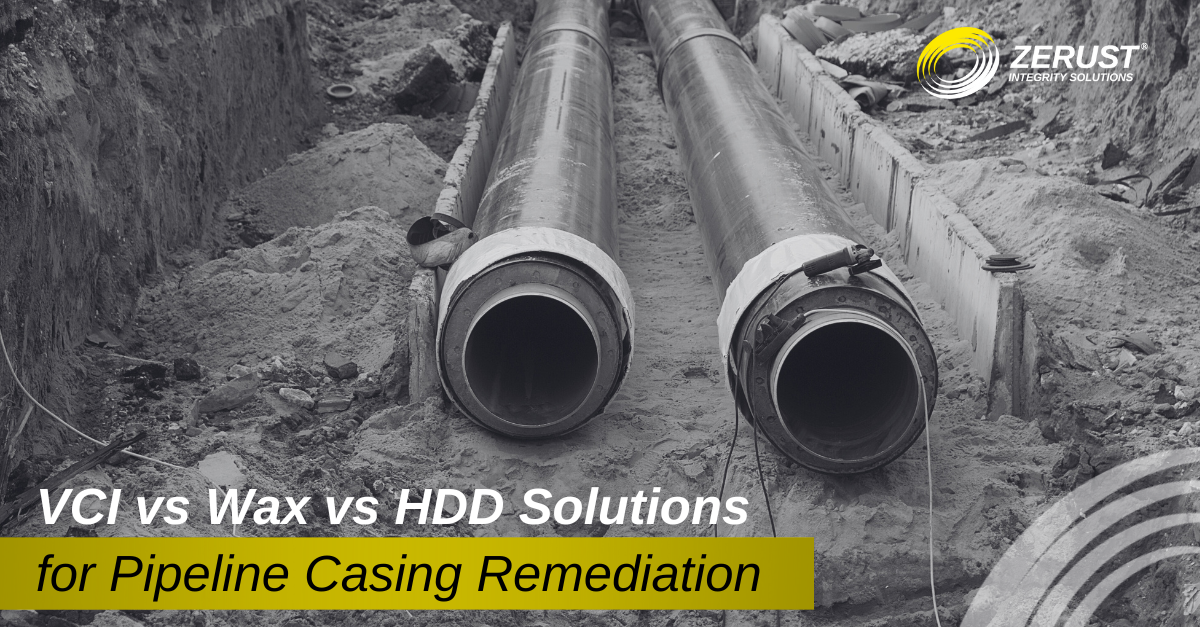 Blog : Case Study: VCI vs Wax vs HDD Solutions for Pipeline Casing ...